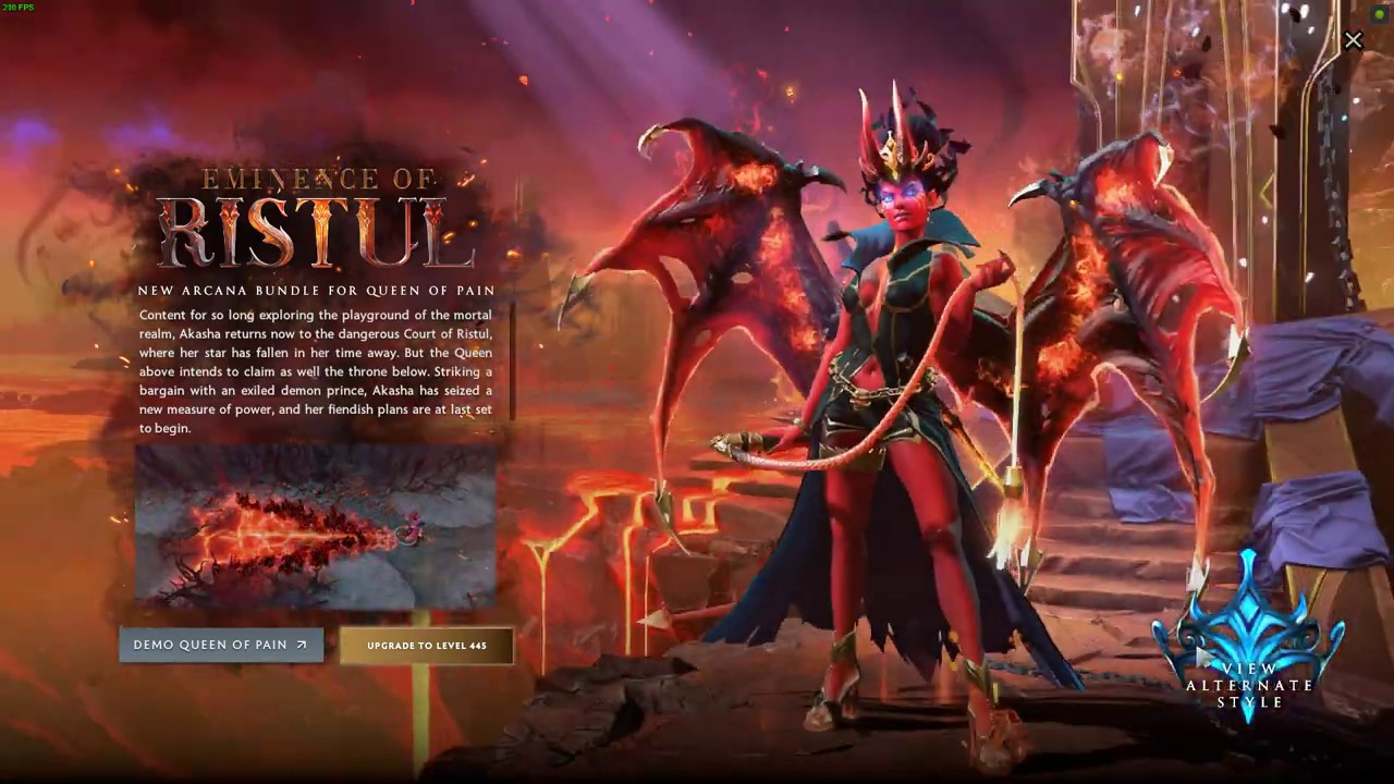 Queen Of Pain Akasha Dota 2