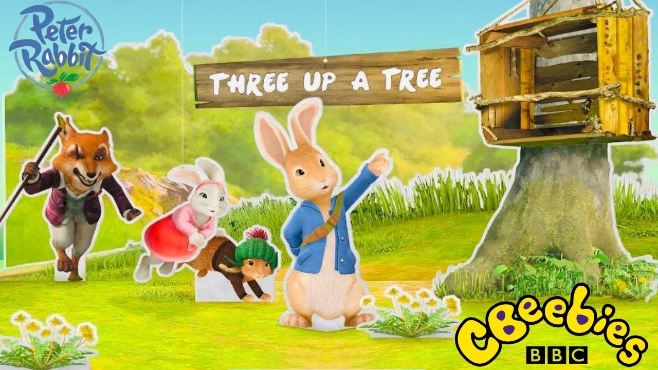 Peter Rabbit | THREE UP TREE | Cbeebies Peter Rabbit story time - YouTube