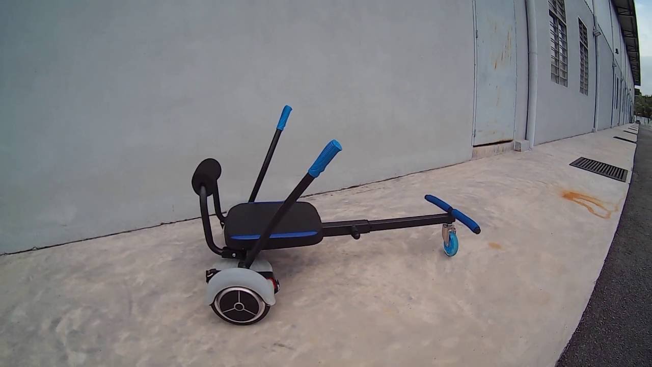 Stonbike Dualwheel / Hoverboard Chair Review - YouTube