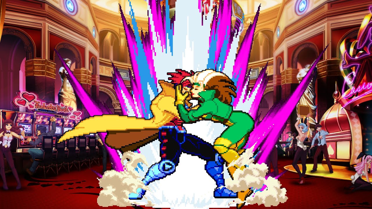 GAMBIT VS ROGUE! SUPREME FIGHT! INSANE! - YouTube