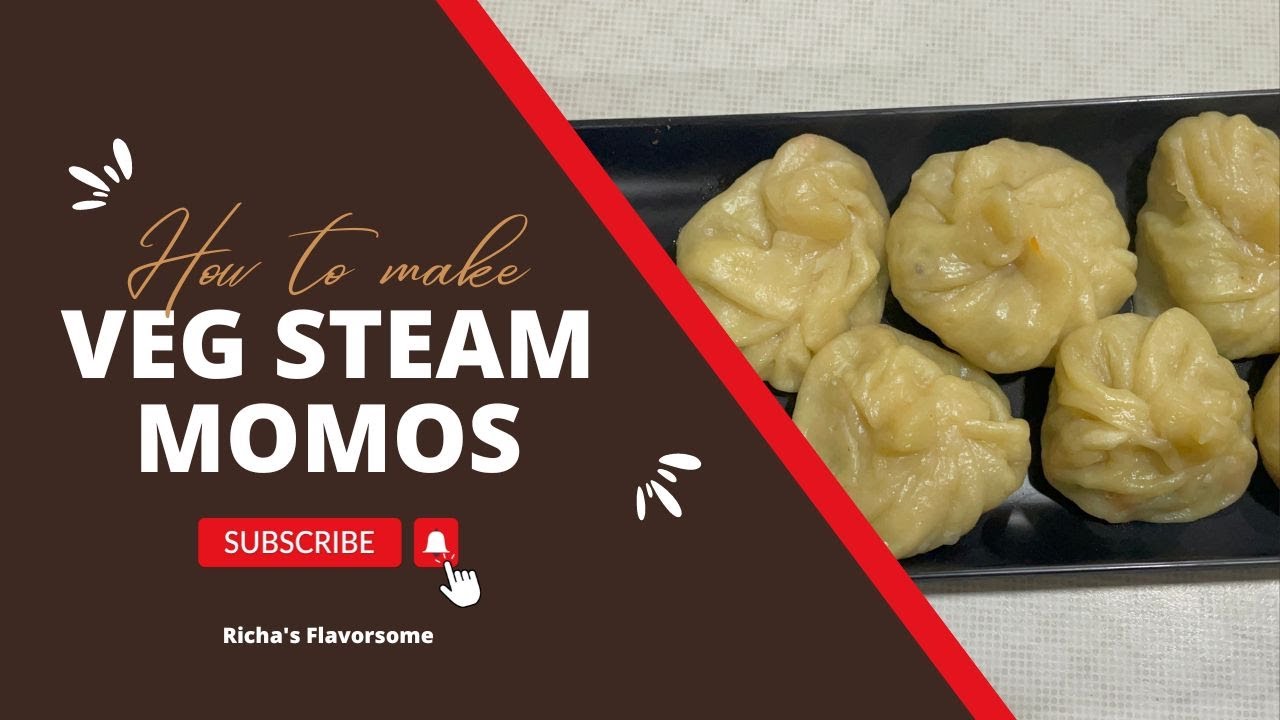 How to Make Veg Steam Momos at Home - Veg Momos Recipe - YouTube
