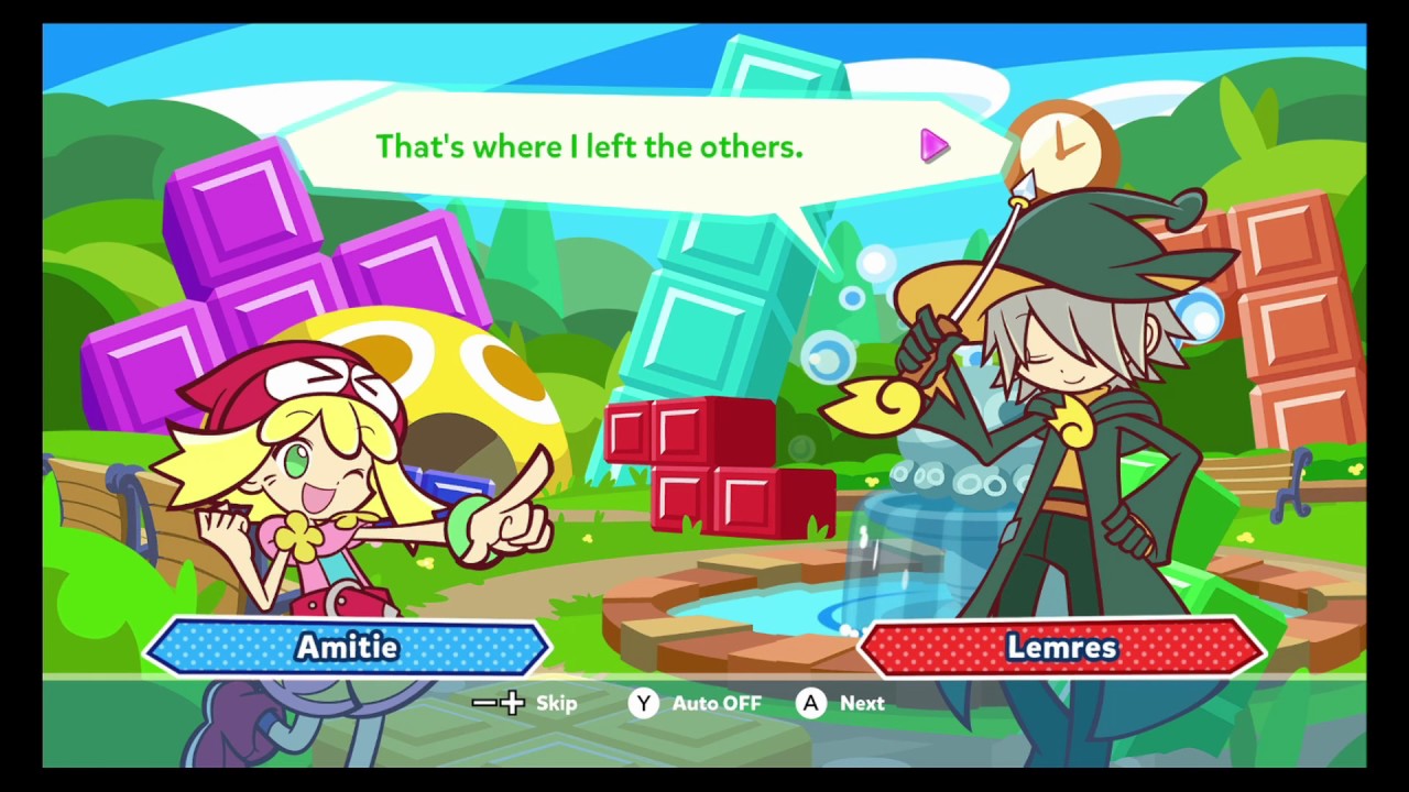 Puyo Puyo Tetris (English) - Adventure Mode - Act 4: Primp Town Mayhem ...