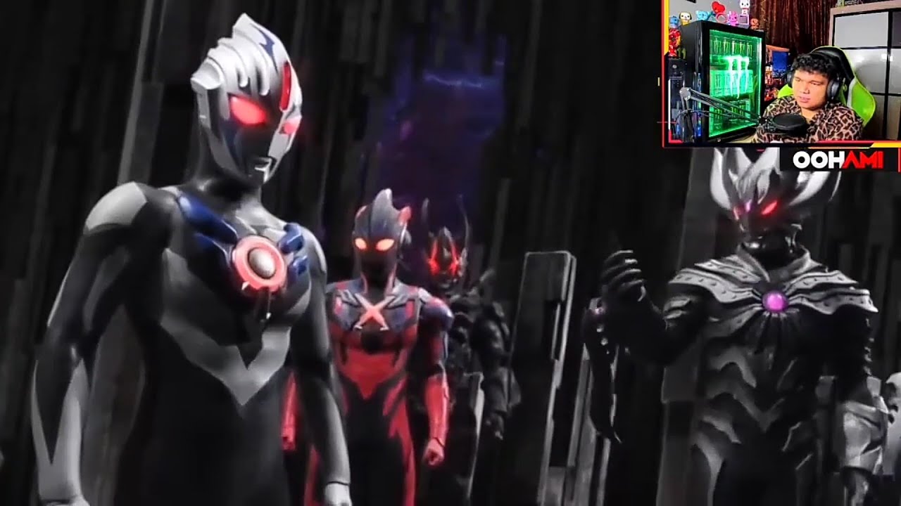 [Oohami React] Ultra Galaxy Fight 1 New Generation Heroes Dub Bahasa ...