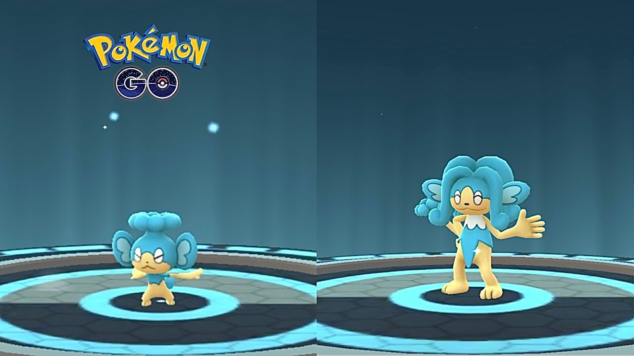 Pokemon GO - Evolving Panpour Into Simipour - YouTube