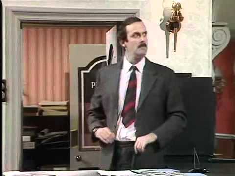 Fawlty Towers - Basil imitating Sybil - YouTube