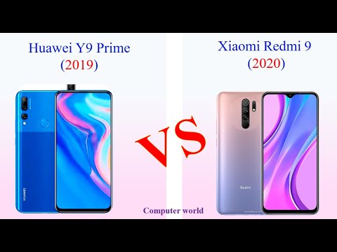 Huawei Y9 Prime (2019) vs Xiaomi Redmi 9 (2020) - YouTube