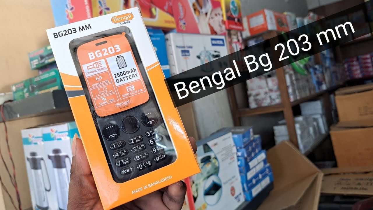 Bengal Bg 203 mm | Good quality phone at a low price | Nh Bd - YouTube