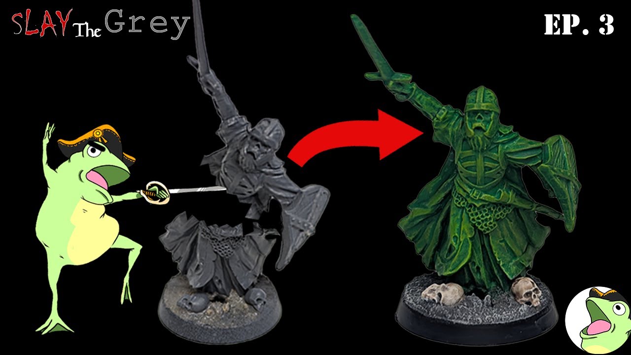 Warrior of the Dead (Lord of the Rings) Speed Painting Tutorial - Slay ...