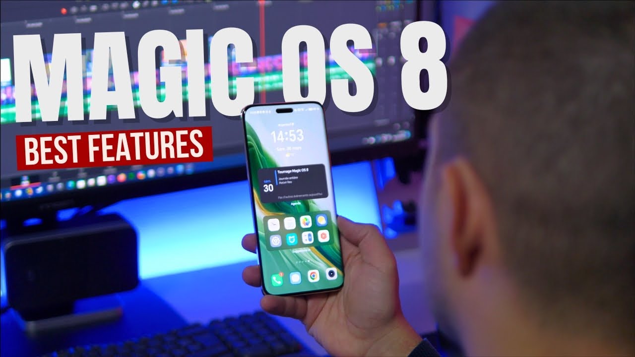 Best features from Magic OS 8 Honor smartphone english IA dubbed - YouTube