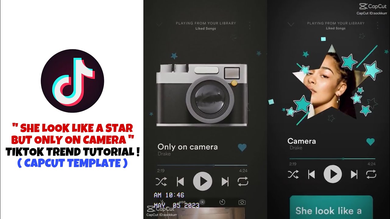 She Look Like A Star CapCut Template | She Look Like A Star tiktok trend tutorial - YouTube