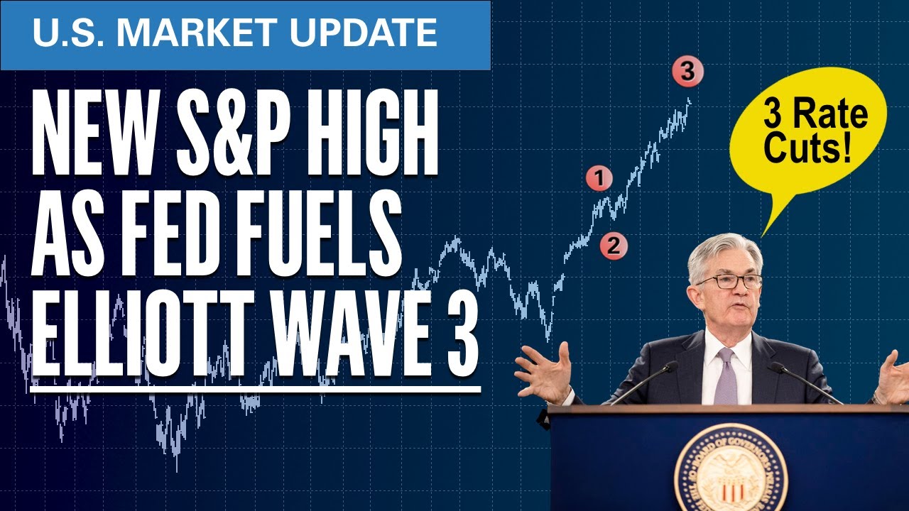 New S&P High as FED Fuels Elliott Wave 3 Uptrend! | Elliott Wave S&P500 ...