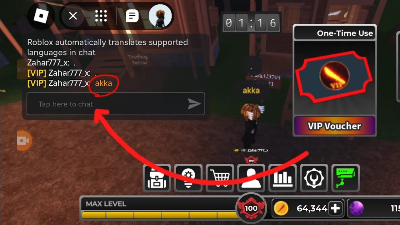 Activated "VIP Voucher" (Last gamepass) | Roblox | Survive The Killer ...