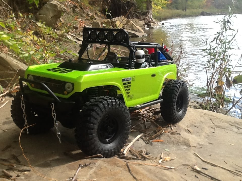 R/C AXIAL SCX10 DEADBOLT™ 4x4 - NEW SCALE RUN, WATER BOGGING,TRAILS ...