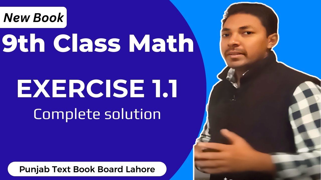 Exercise 1.1 Complete Solution New Book 9th class| class 9 maths ...