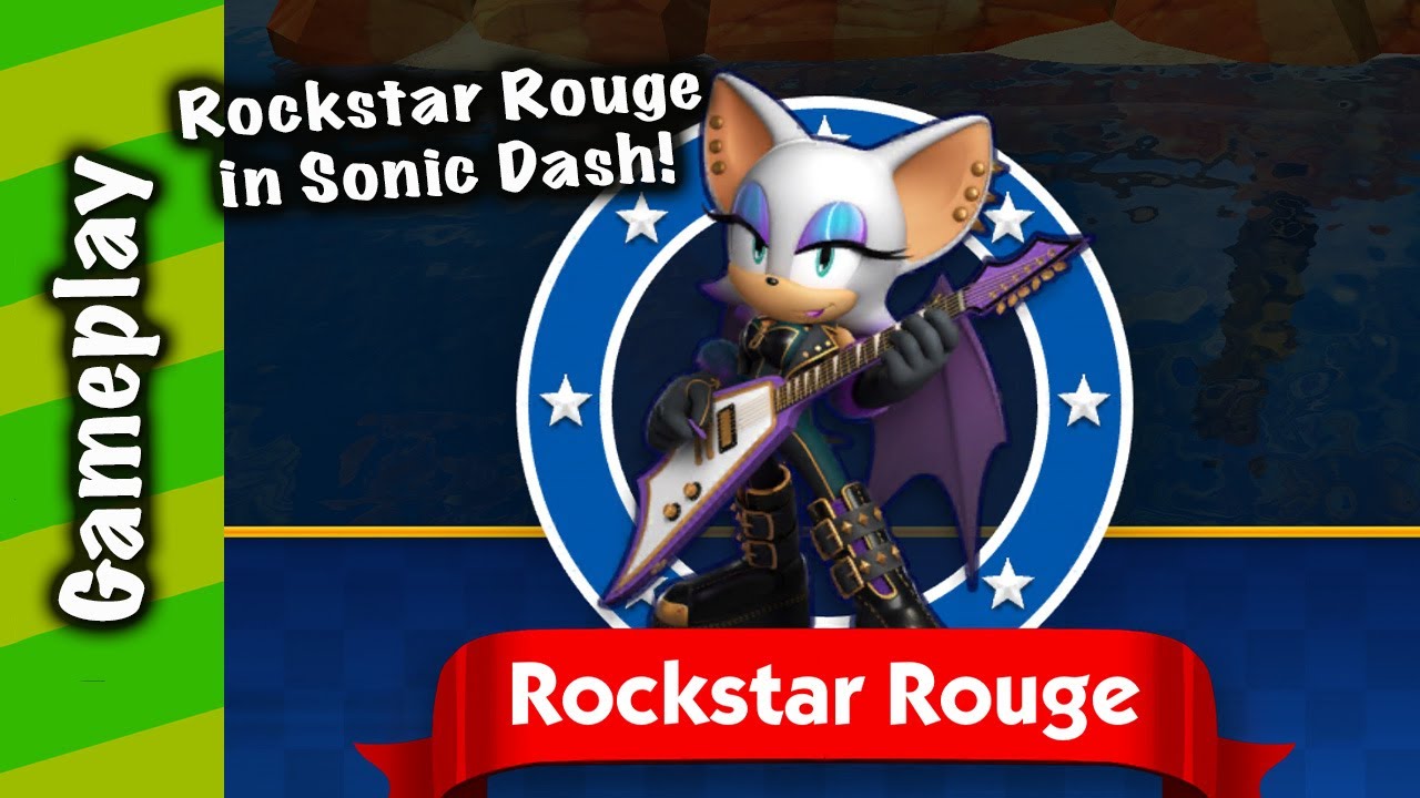 Sonic Dash - Rockstar Rouge Gameplay - YouTube