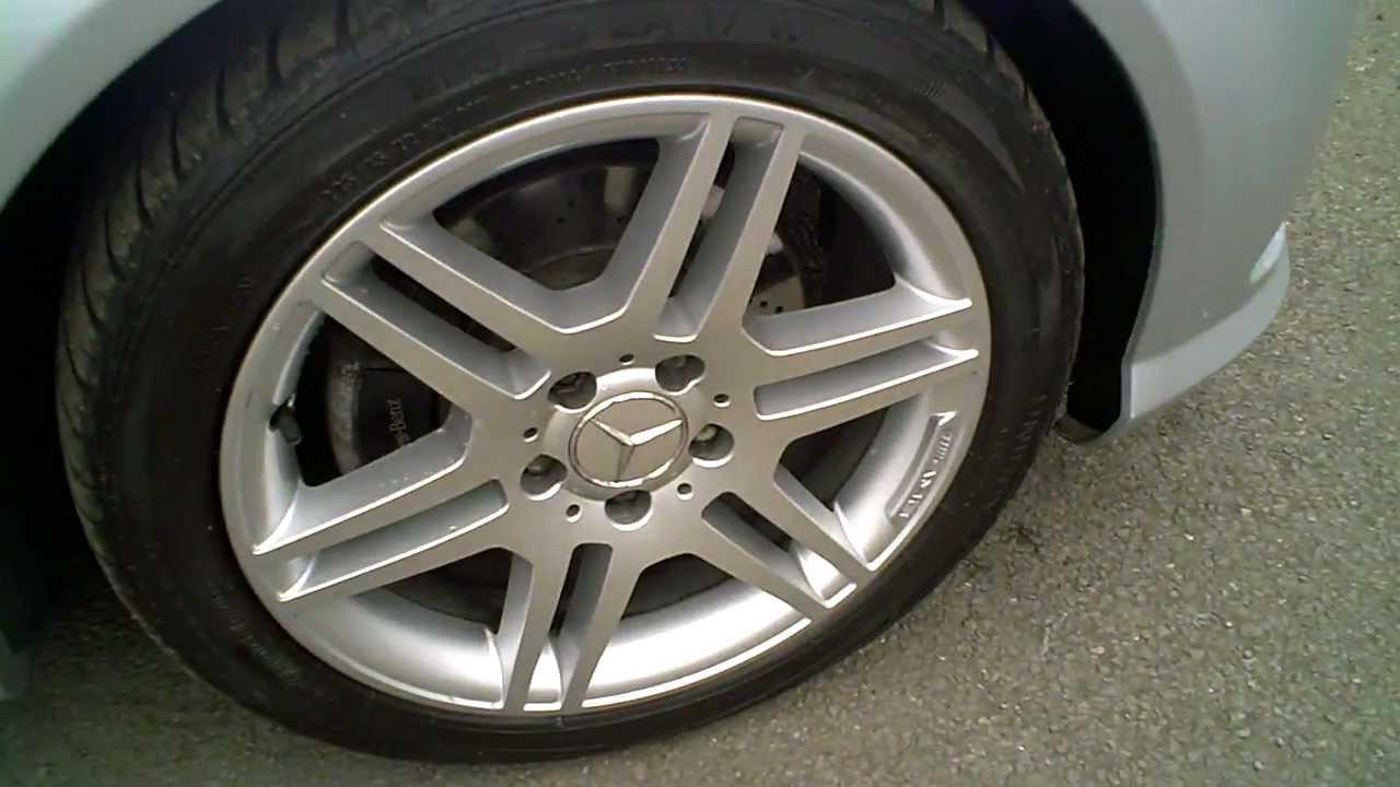 2009 MERCEDES C200 CDI AMG SPORT AUTO DIESEL SALOON SILVER - YouTube
