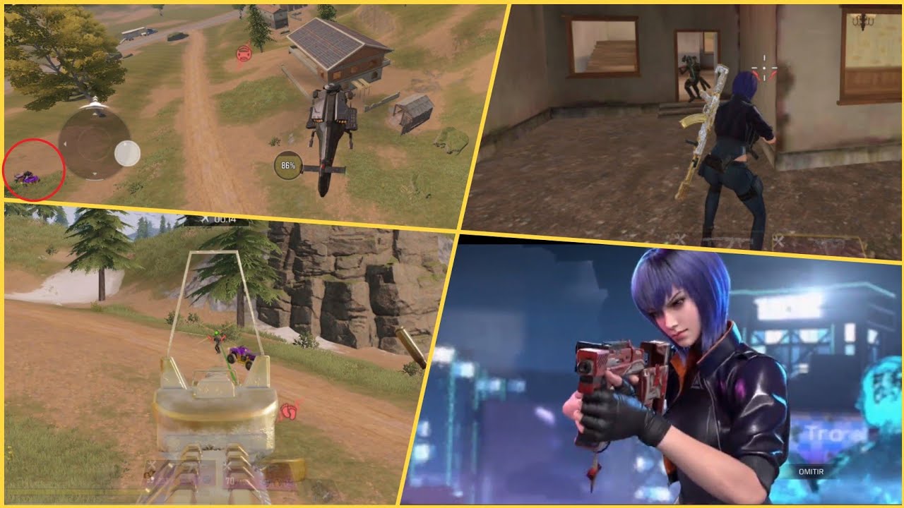 Game play skin Motoko|COD Mobile BR| - YouTube