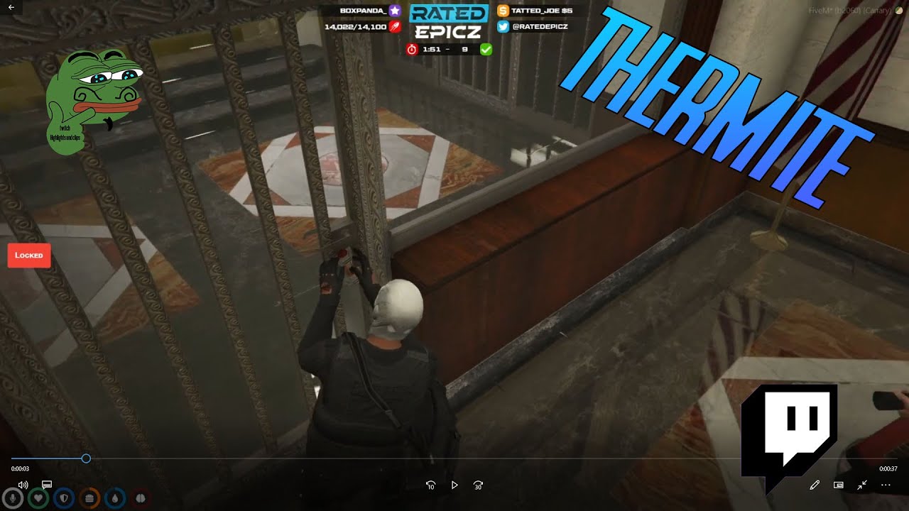 Chang gang use thermite to break into bank | GTA 5 RP NoPixel 3.0 - YouTube