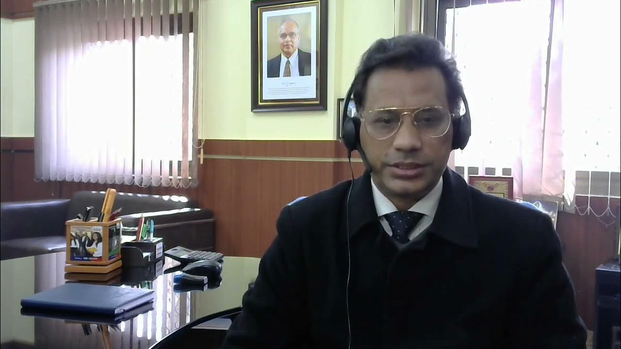 Prof (Dr.) Ram Karan Singh, Vice Chancellor message for ICFAI Education School, Admission ...