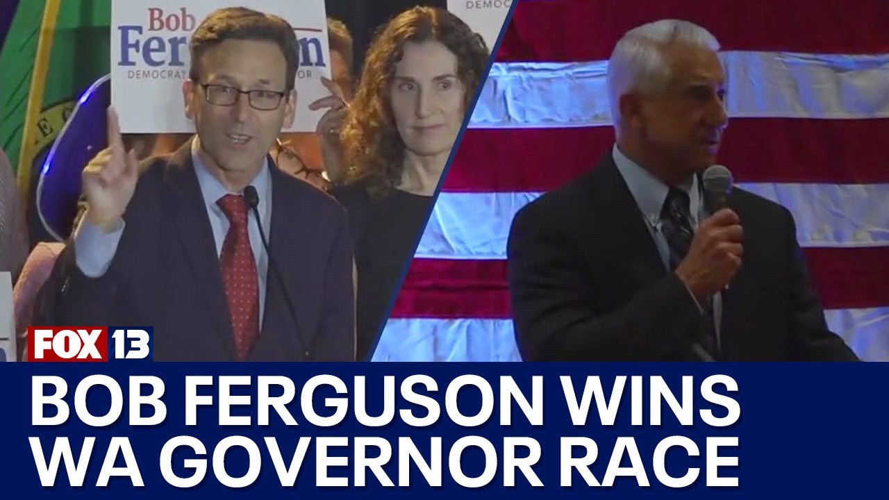 AP calls WA governor race for Bob Ferguson | FOX 13 Seattle - YouTube