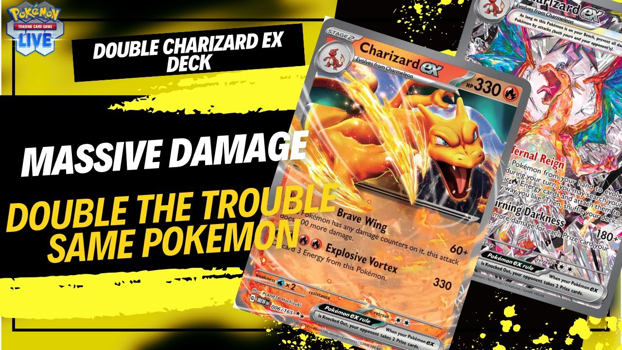 Double Charizard EX Crazy Damage Deck Profile Pokemon TCG - YouTube