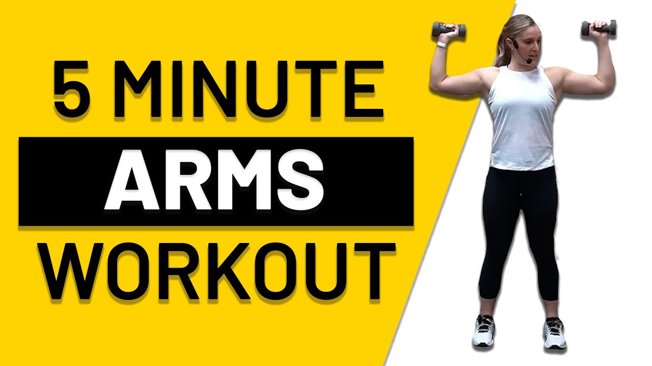 7 Minute Quick Arm Workout- Power Train On Demand - YouTube