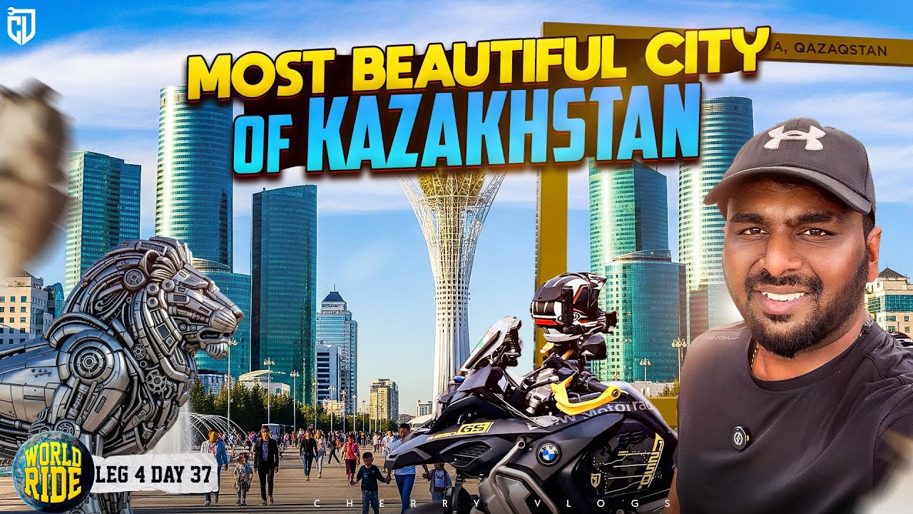 700kms Ride நிம்மதிய இருக்கு இப்போ தான் Kazakhstan @cherryvlogs - YouTube