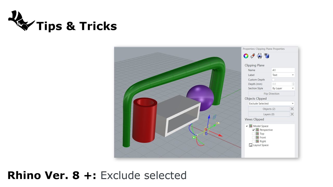 Clipping Planes Exclude - YouTube