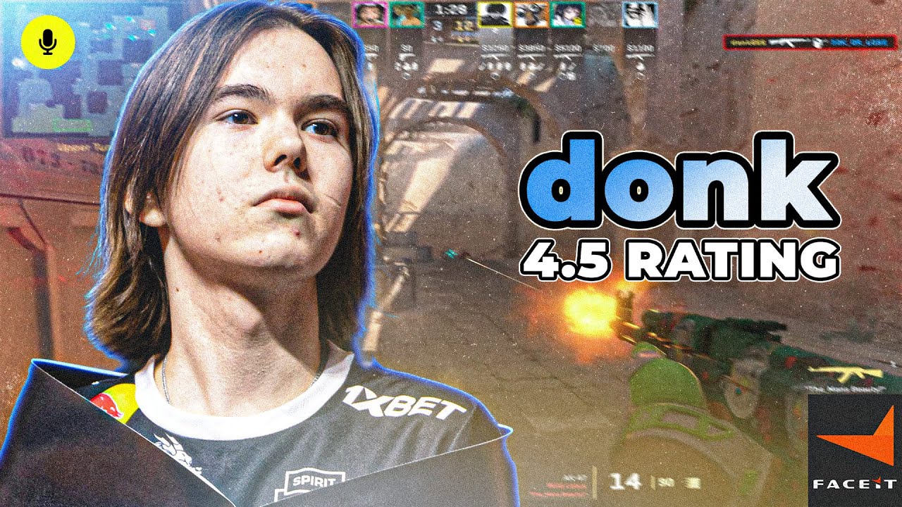 CS2 POV | 🔥 donk Faceit Ranked (DUST2) Solo Q - Voice Comms 27-6 - YouTube