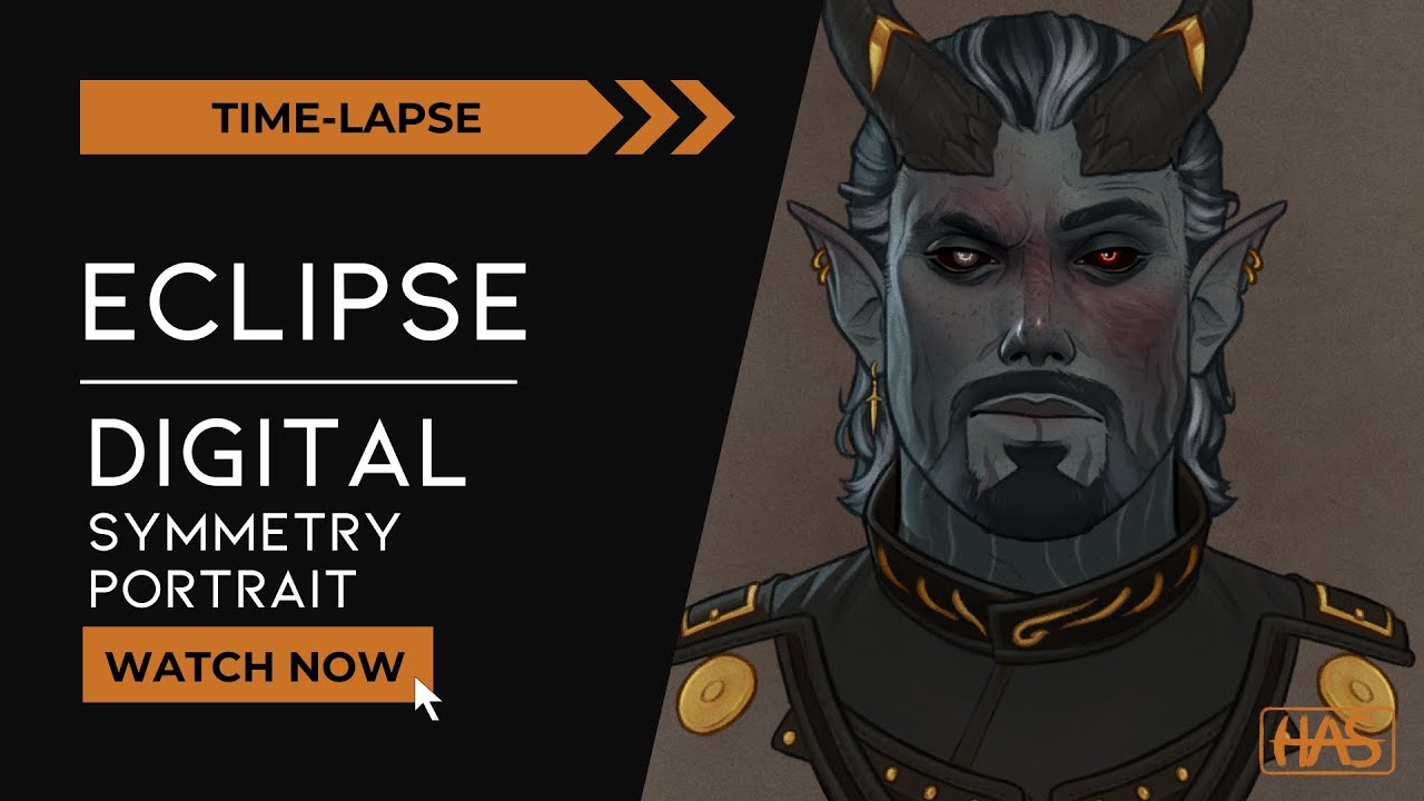 Eclipse - Symmetry Portrait || Timelapse - YouTube