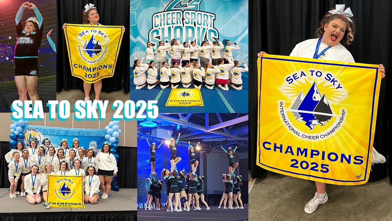 SEA 2 SKY CHAMPIONS | Cheerleading Competition Vlog - YouTube