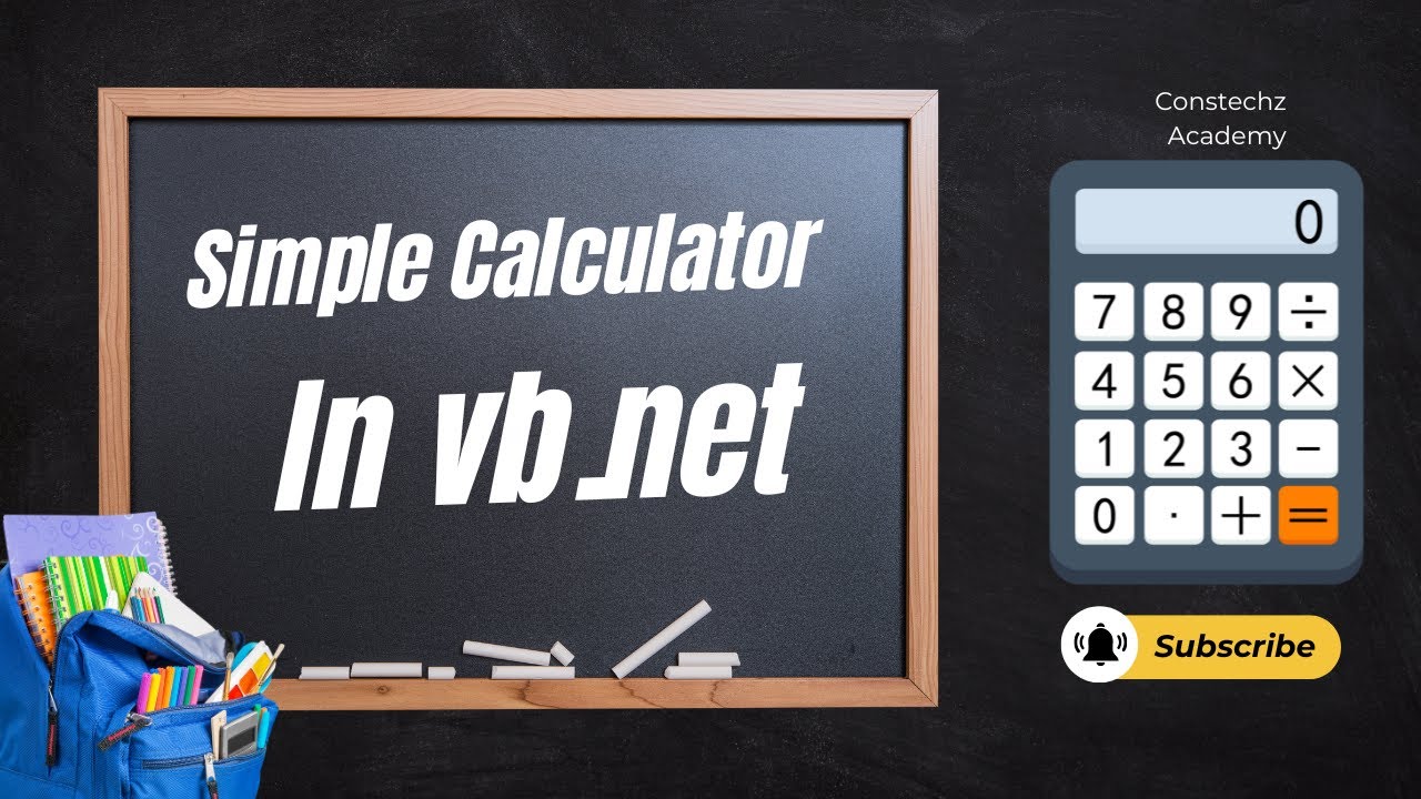 Constechz Basic Calculator Project - YouTube