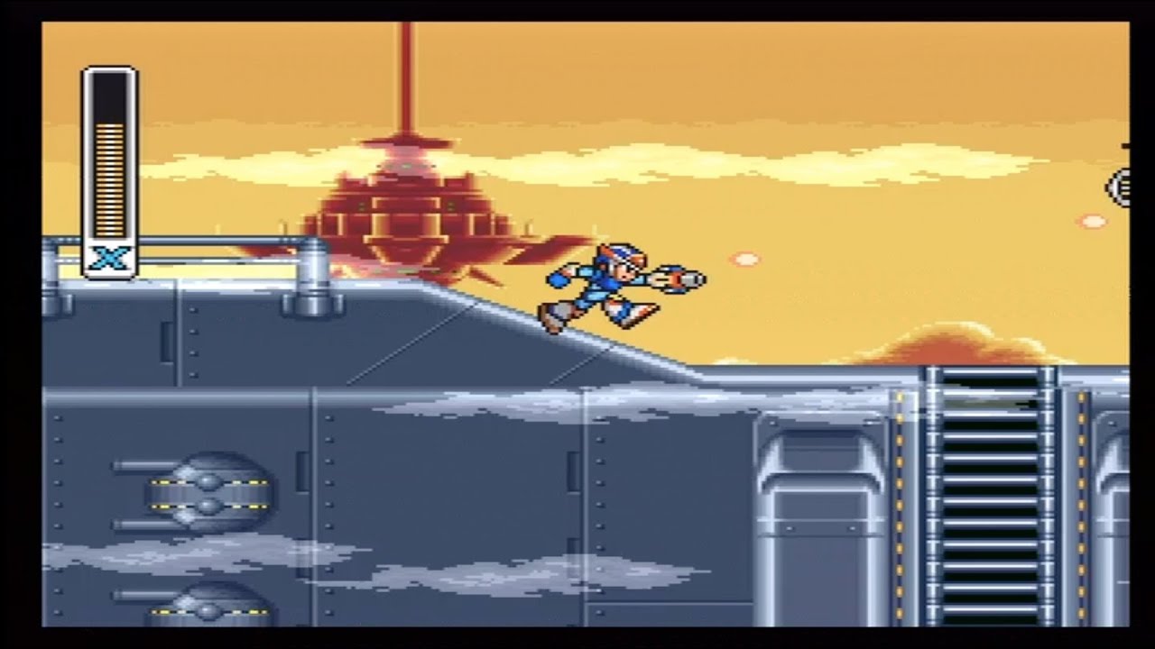Mega Man X3: Gravity Beetle Stage - YouTube
