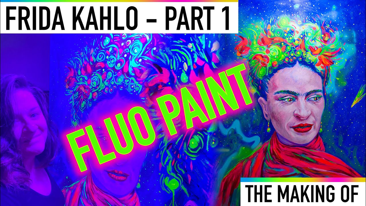 Frida Kahlo Painting Part 1 - Hyperlapse of Artistic Process | Art ...