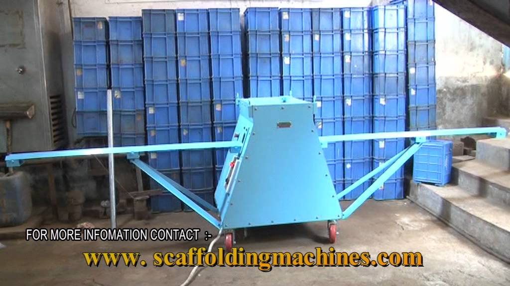 TUFF Scaff Tube Marking Machine - YouTube