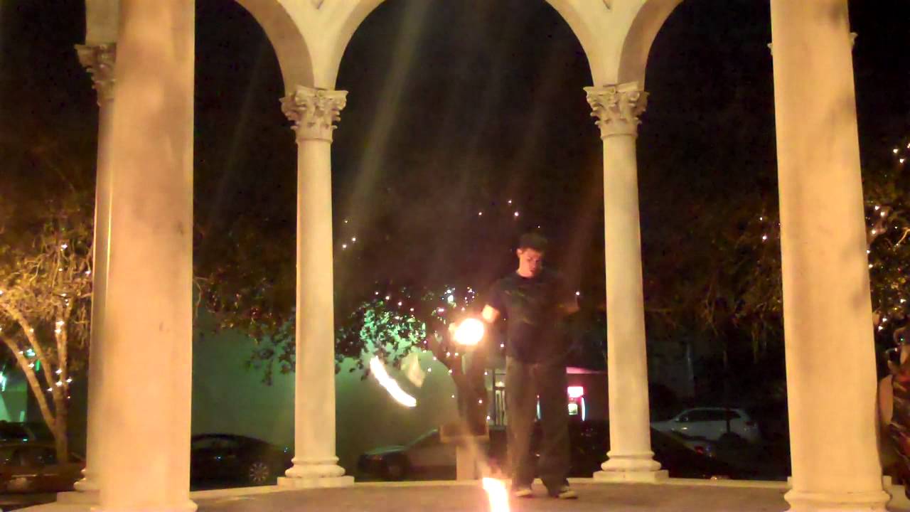 Fahrenheit 360° Firespinning 090911 Ryan 'Cuban' Martinez with ...