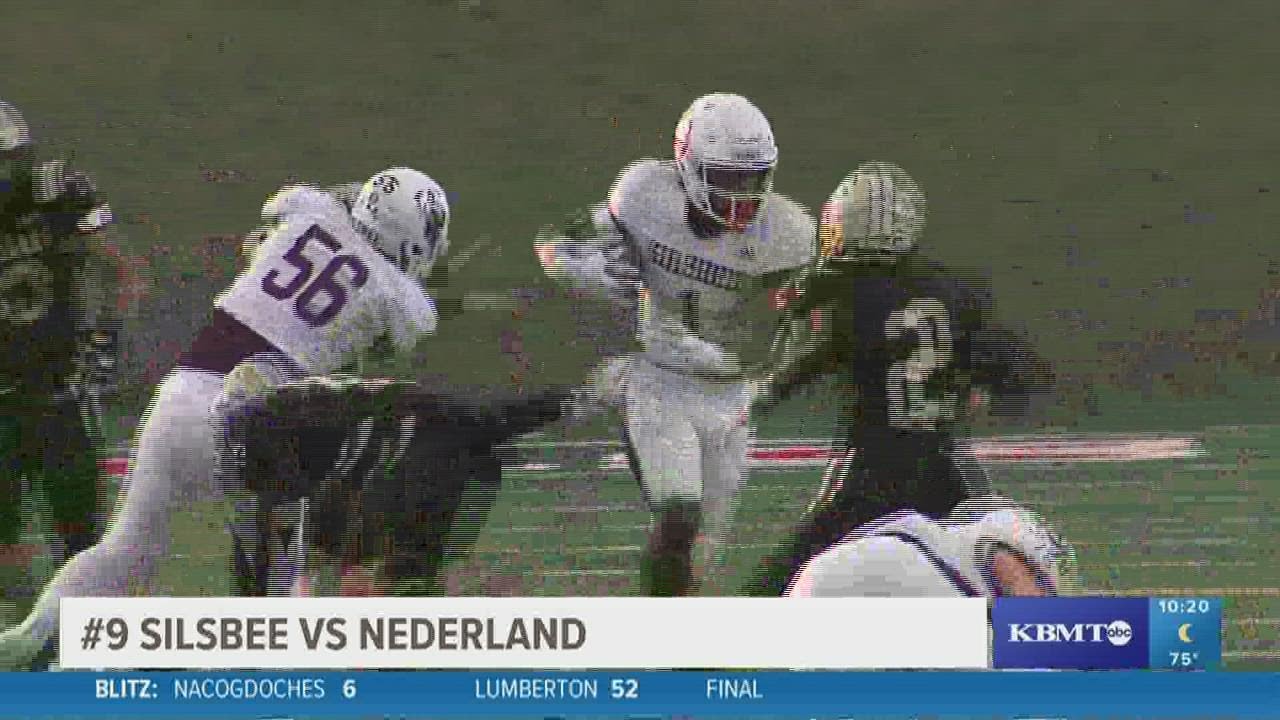 Silsbee High School takes out Nederland 24 - 16 in the Game of the Week ...