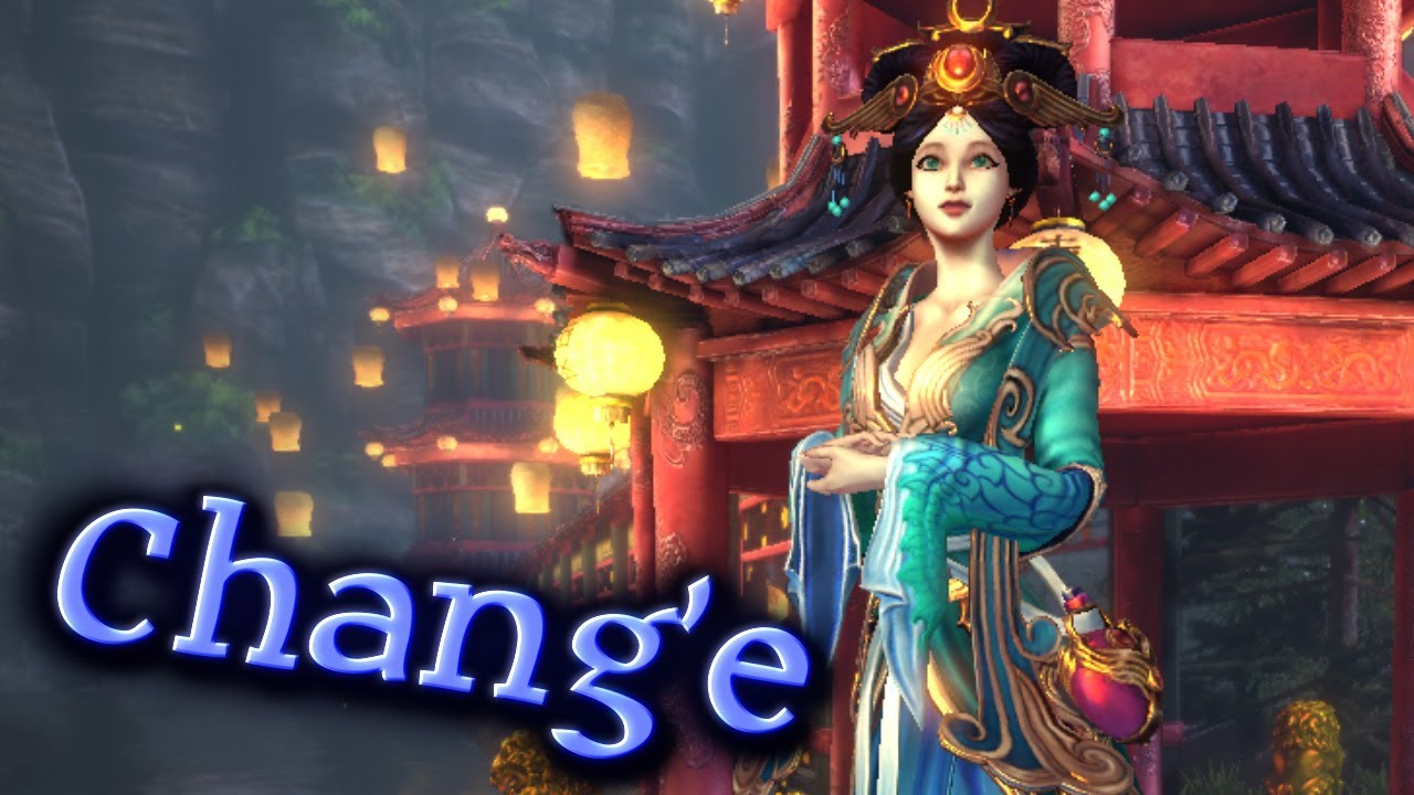 New Smite God - Chang'e Overview Video - YouTube