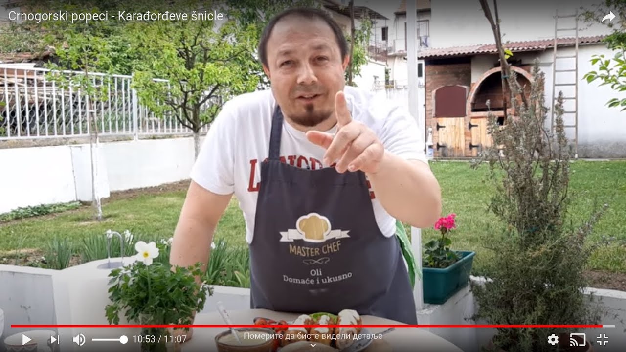 Crnogorski popeci - Karađorđeva šnicla - YouTube