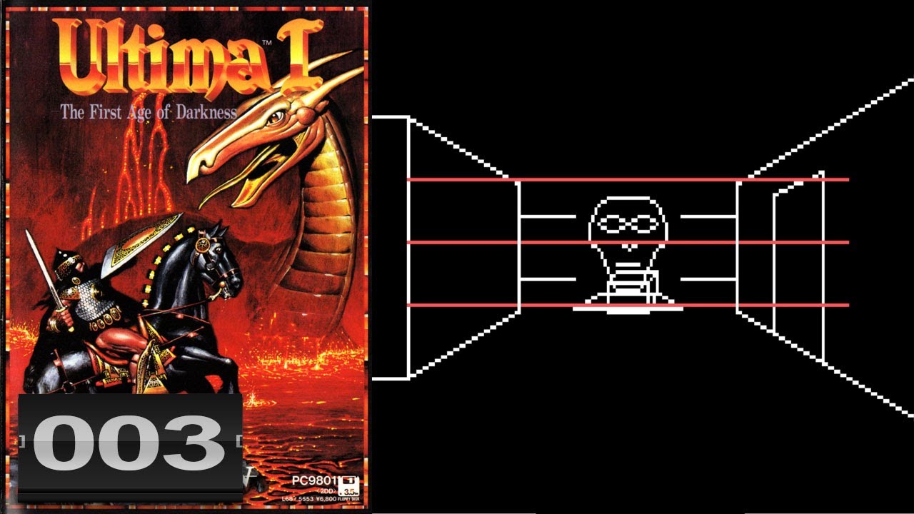 Ultima 1 ♦ #03 ♦ Dungeons ♦ Let's Play - YouTube