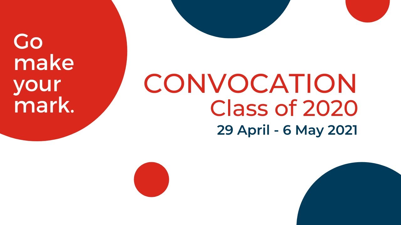 SUSS Convocation 2020: Session 8 - School of Science and Technology ...