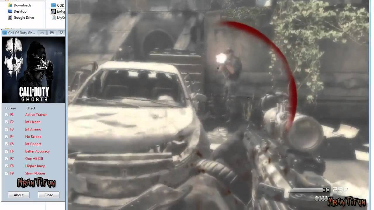 Call Of Duty Ghosts Trainer +8 For game update #2 - YouTube