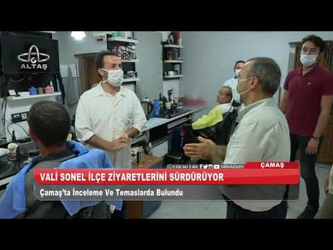 Ordu Valisi Tuncay Sonel Çamaş'ta Ziyaretlerde Bulundu I Ordu Altaş TV  - 29 Temmuz 2020