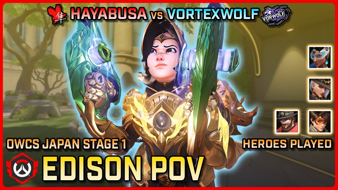[ Edison ] Player of the Match POV | Hayabusa Gaming vs VortexWolf ...