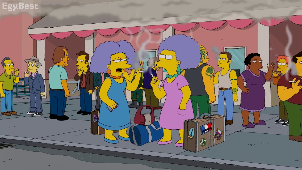 the simpson smoking - YouTube