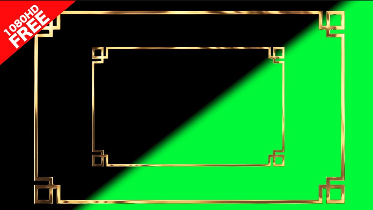 metal frame Green Screen Video ZzLAB - YouTube