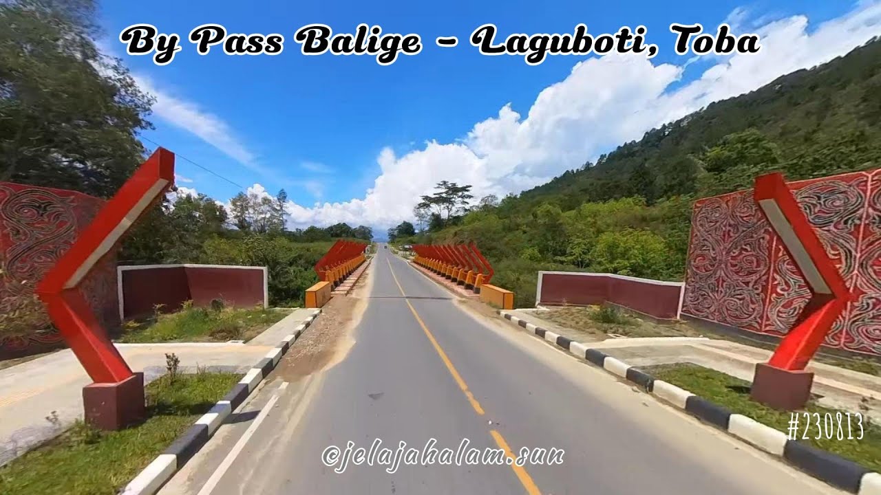 Beautiful Road Trip via By Pass Balige - Laguboti - YouTube