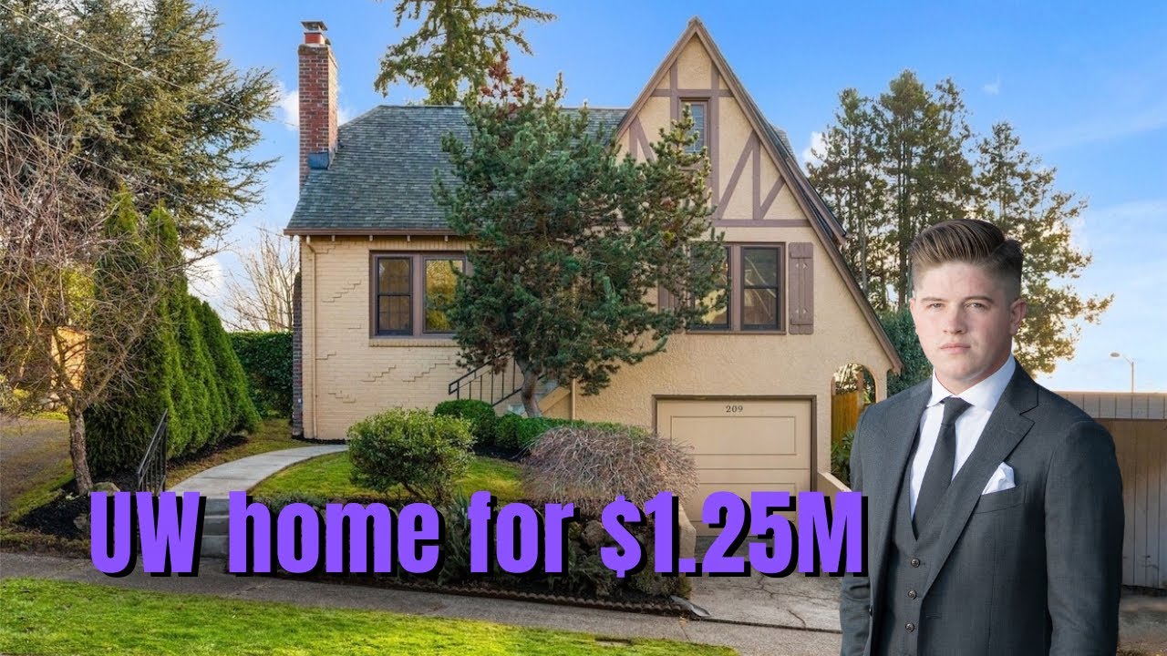 UW home in Seattle for only $1,250,000 - YouTube