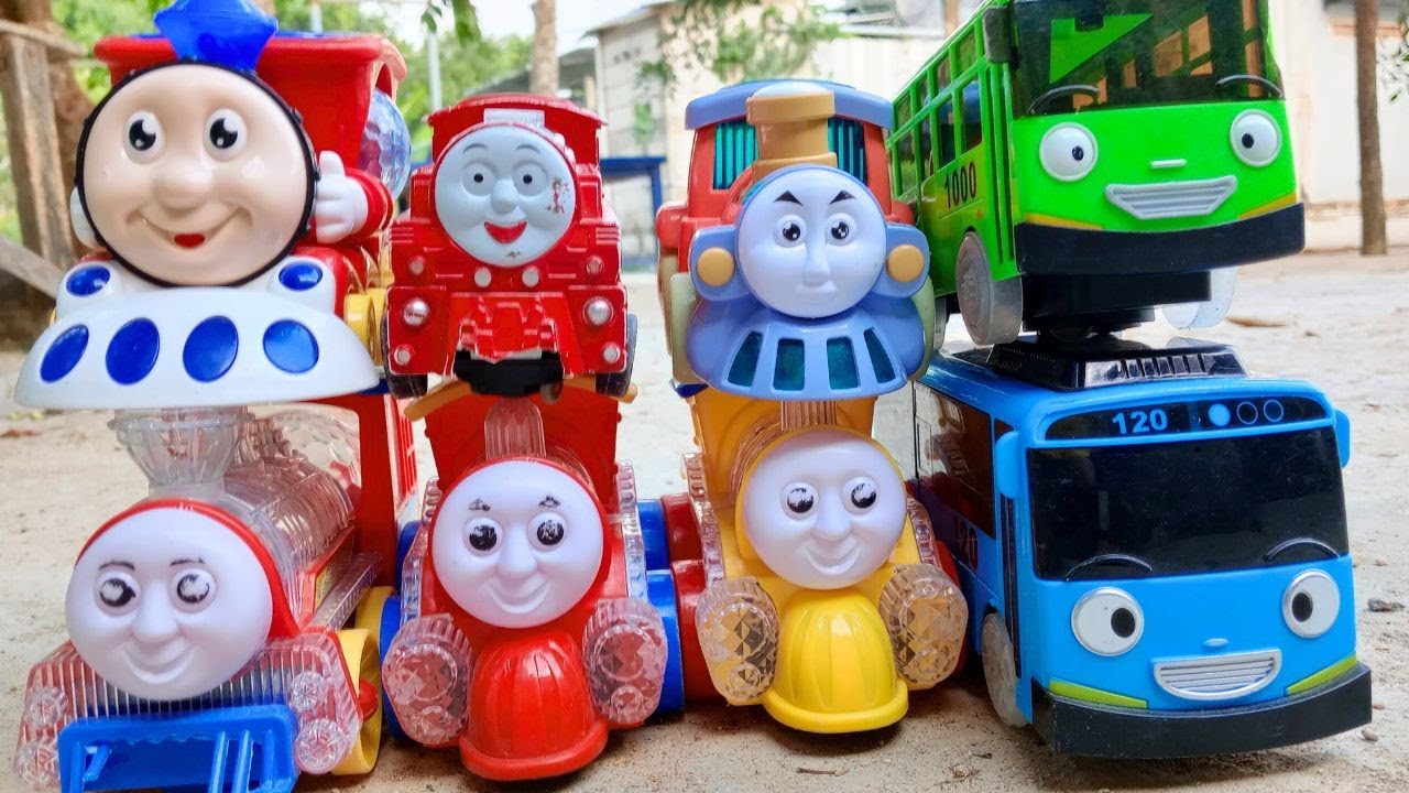 Bertemu Teman Baru Kereta Thomas | Happy Trains | Kereta Weswos - YouTube