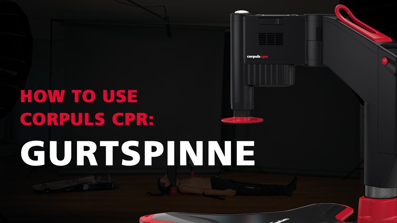 Tutorials by corpuls | How to use corpuls cpr: Gurtspinne - YouTube